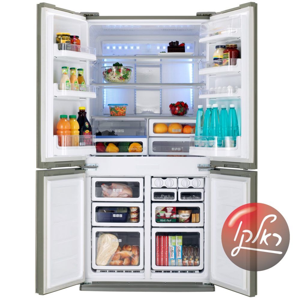 מקרר מקפיא תחתון Sharp SJR8711 ‏615 ‏ליטר שרפ