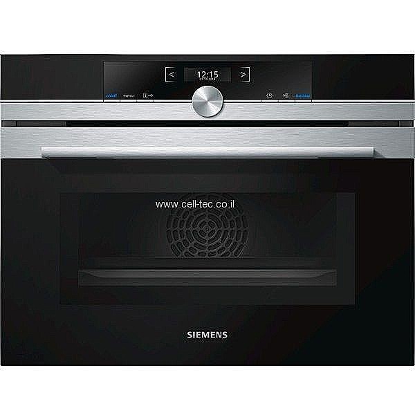 תנור אפייה משולב מיקרוגל מבית Siemens CM633GBS1
