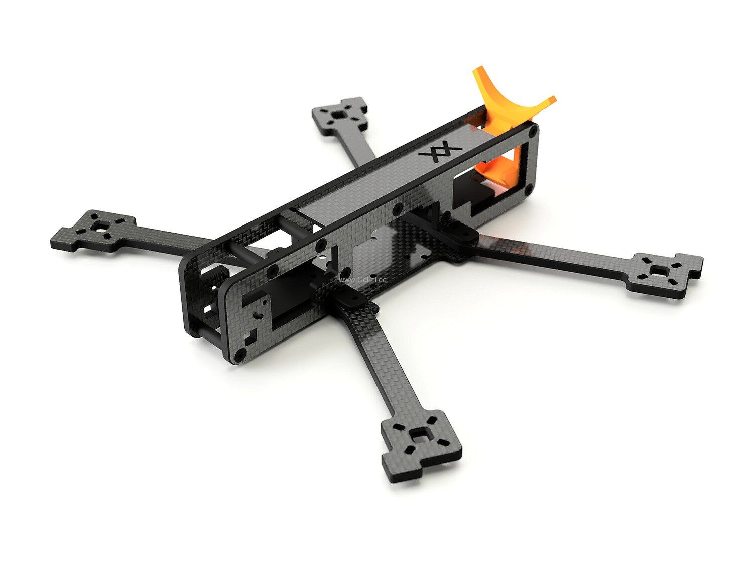 שלדת רחפן - CUBIq - Unique and trendy DJI HD System FPV Cinema Frame ...