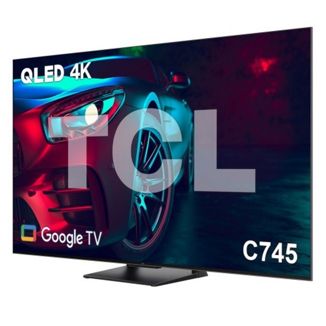 טלוויזיה חכמה 65'' TCL 65C745 | טי.סי.אל