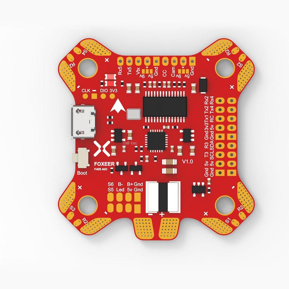 בקר טיסה - FOXEER F405 AIO BetaFlight Flight Controller