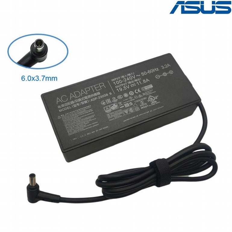 ספק כח למחשב נייד מקורי ASUS - AC Adapter ADP-180MB F - 180W (with pin)